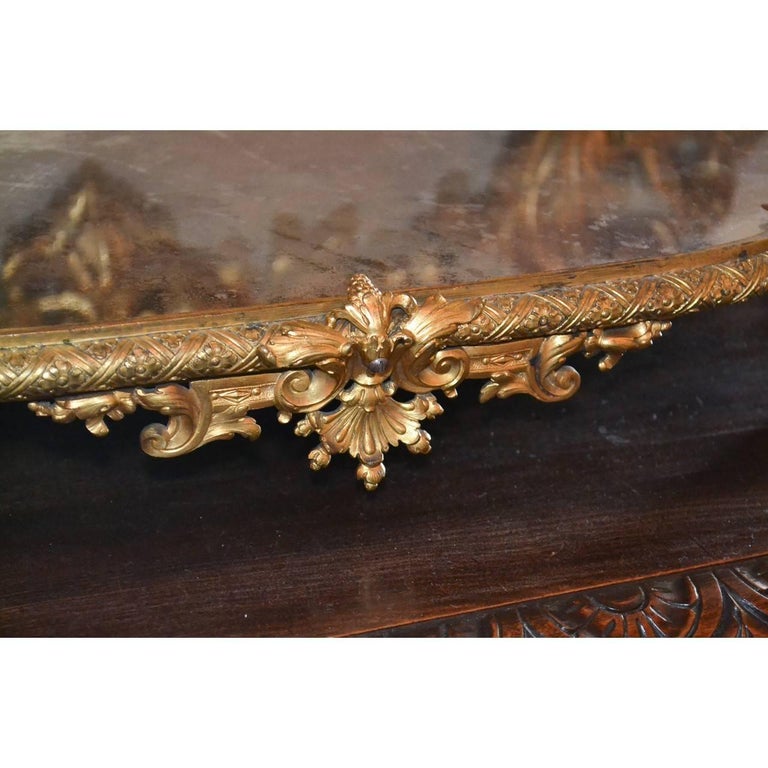 19th Century French Gilt Bronze Plateau at 1stDibs