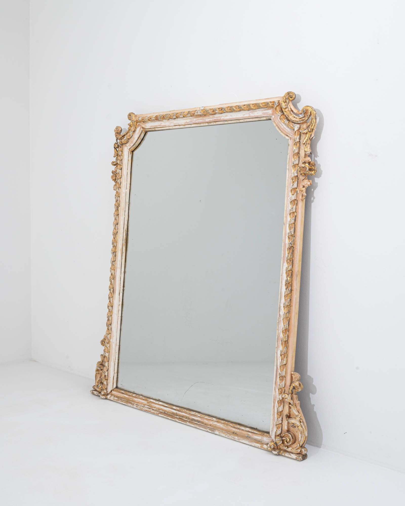 19th Century French Giltwood Mirror For Sale at 1stDibs