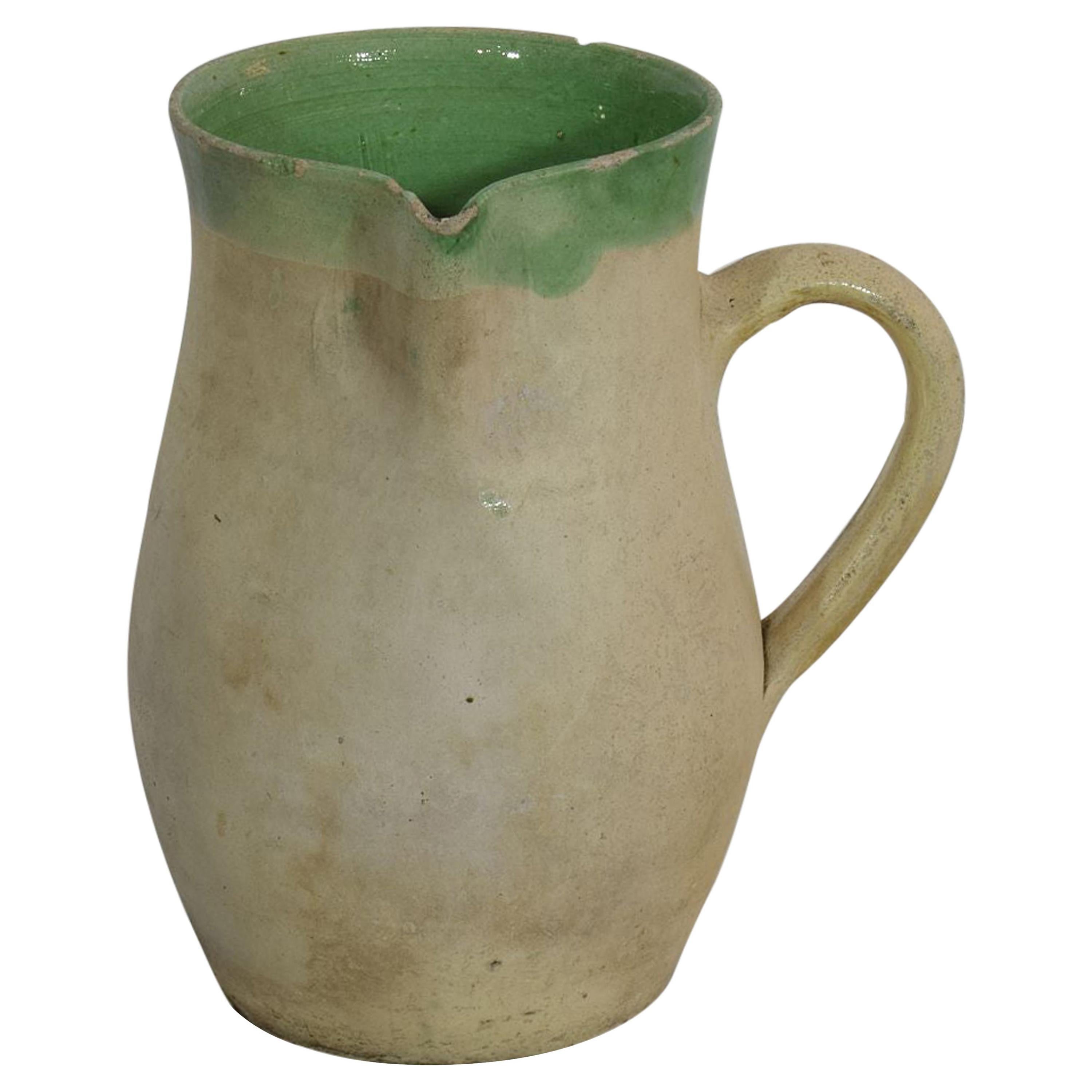 Large Queen Victoria Coronation Commemorative Jug in Saltglaze ...