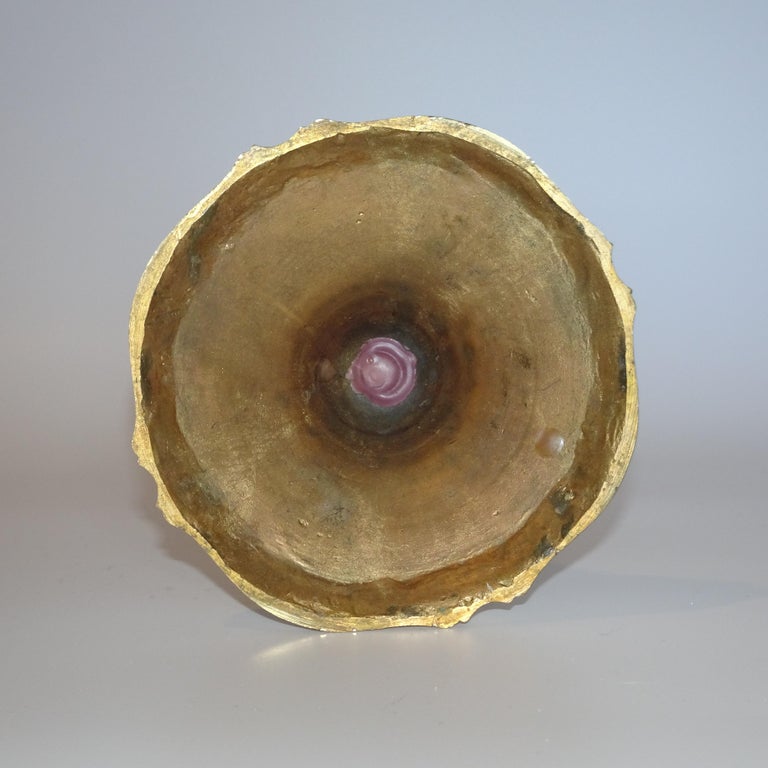 19th Century French Gold Doré Candlestick For Sale at 1stDibs