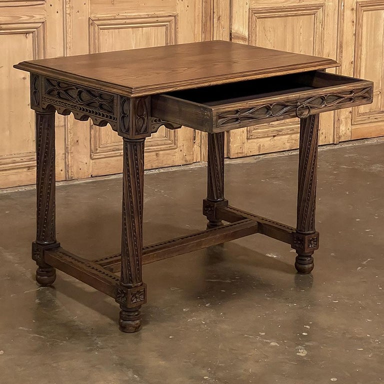 19th Century French Gothic End Table For Sale at 1stDibs