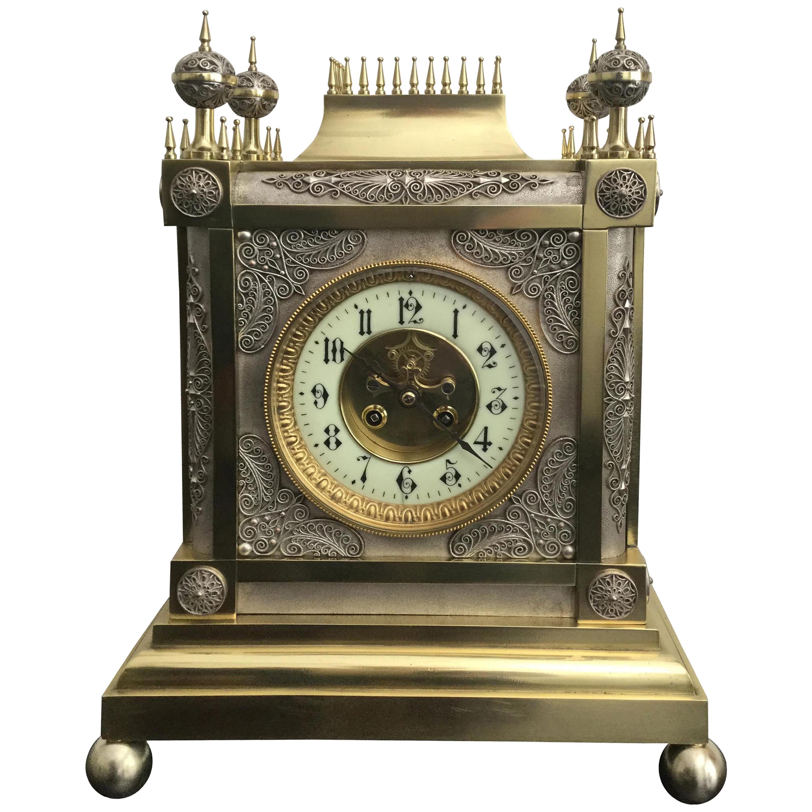 Early Possibly French Gothic Iron Chamber Clock, circa 1481 For Sale at ...