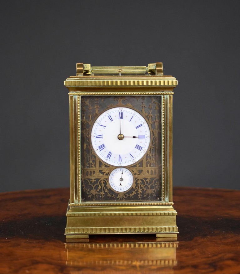 19th Century French Grand Sonnerie Carriage Clock, Hunt and Roskell For ...