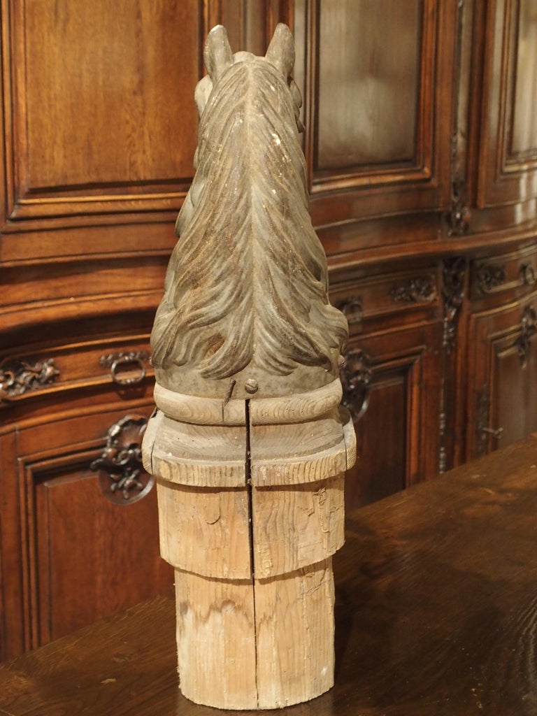 19th Century French Hitching Post Ornament at 1stDibs
