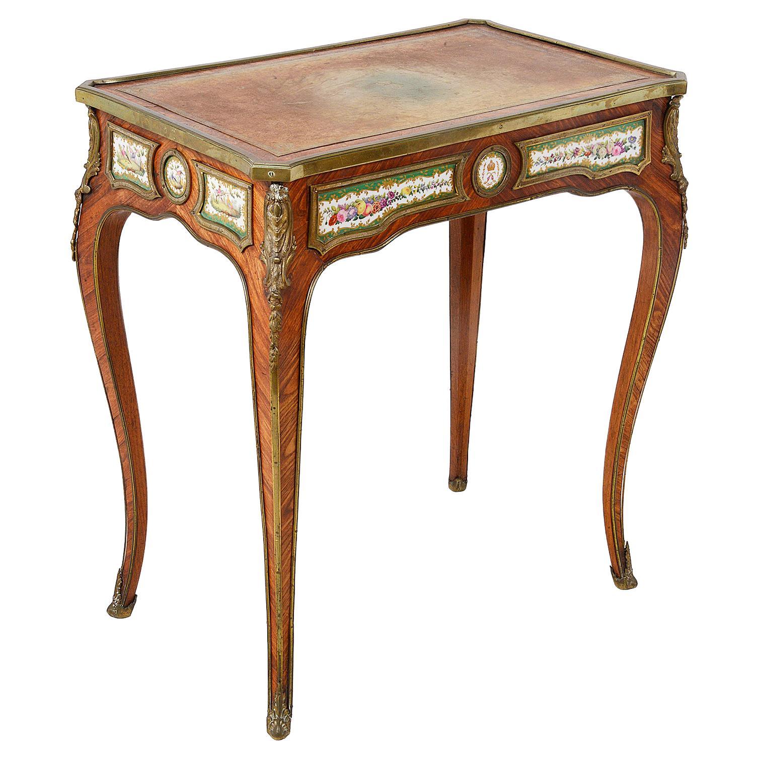19th Century French Rosewood Bureau De Dame For Sale at 1stDibs