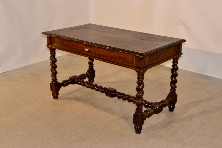 19th Century French Library Table at 1stDibs