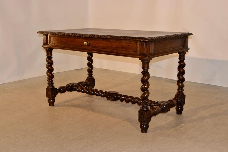 19th Century French Library Table at 1stDibs