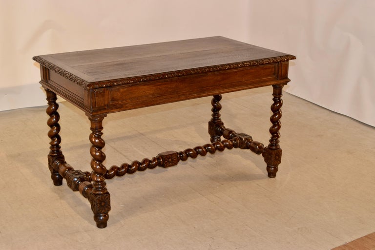 19th Century French Library Table at 1stDibs
