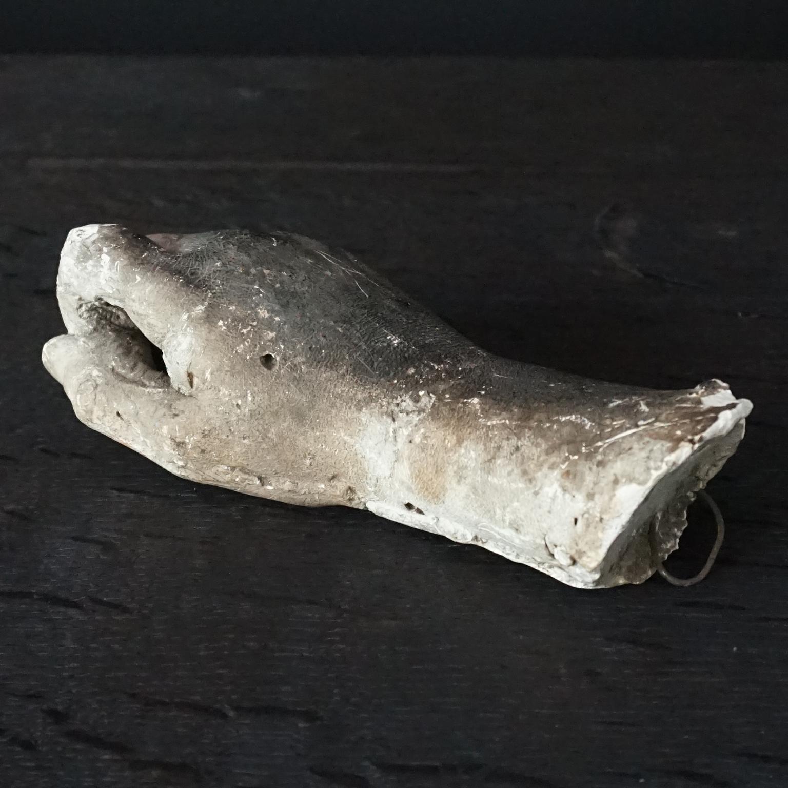 19th Century French Life Size Cast Plaster Study of a Childs Under Arm ...