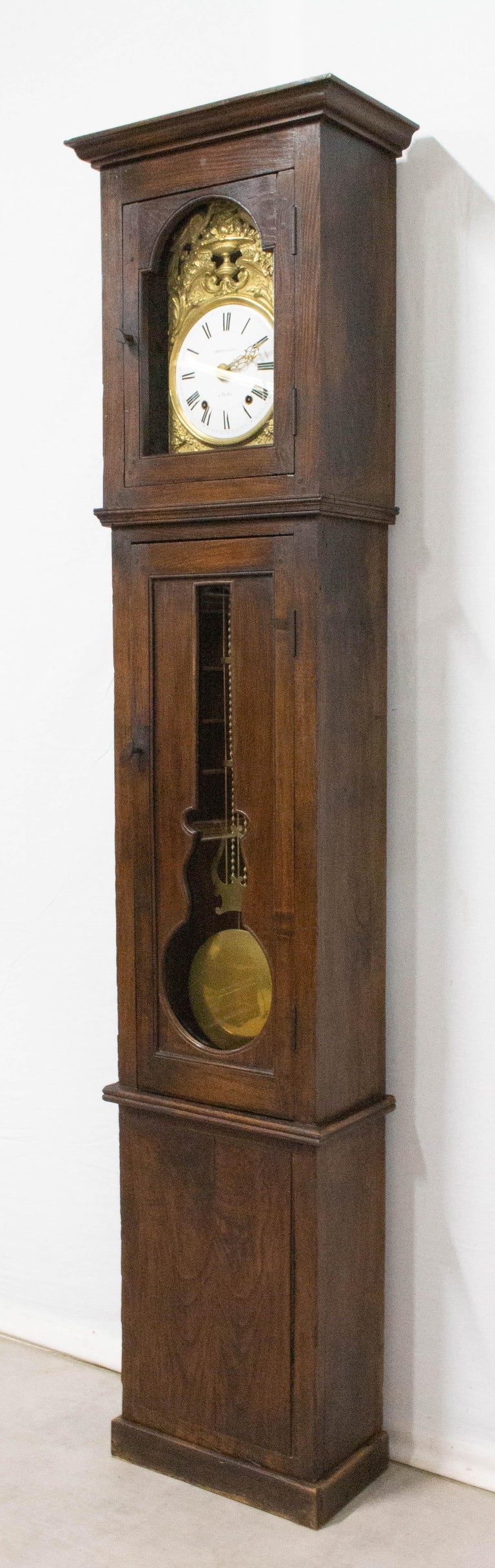 19th Century French Longcase or Grandfather Clock at 1stDibs