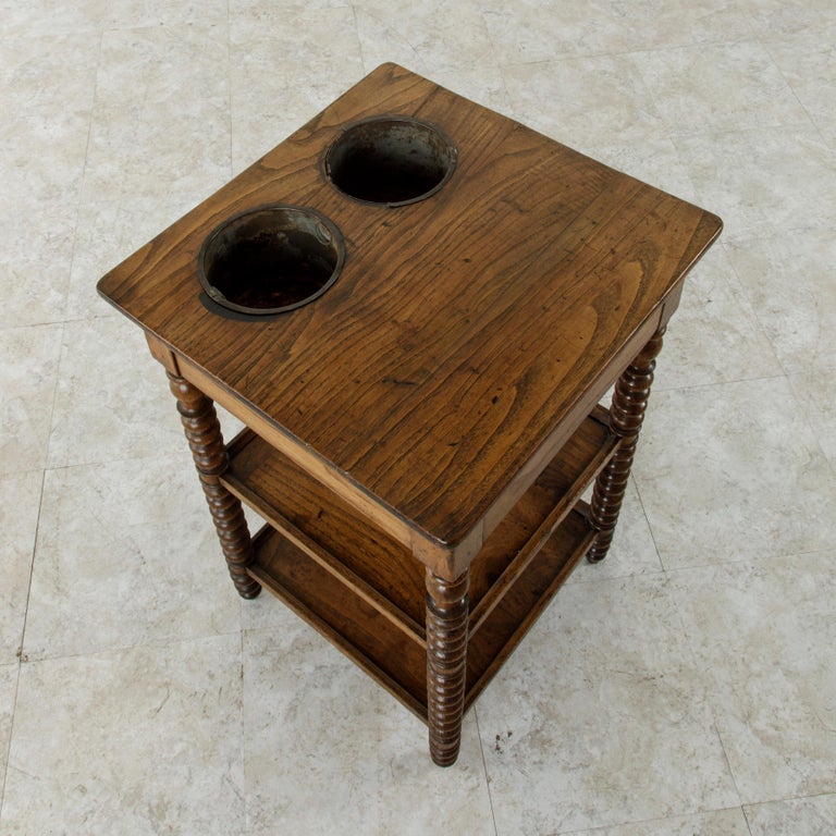 19th Century French Louis Philippe Chestnut Champagne Side Table ...