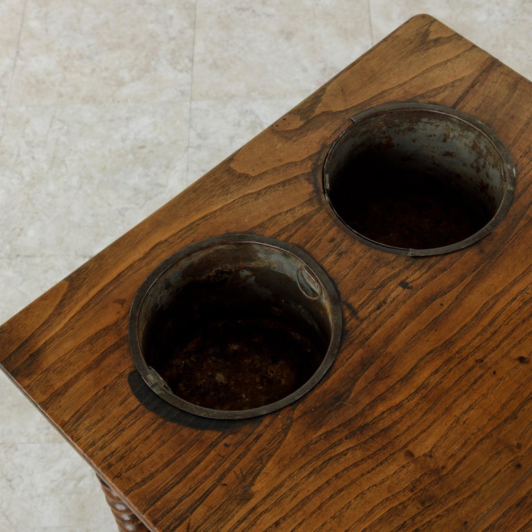 19th Century French Louis Philippe Chestnut Champagne Side Table ...