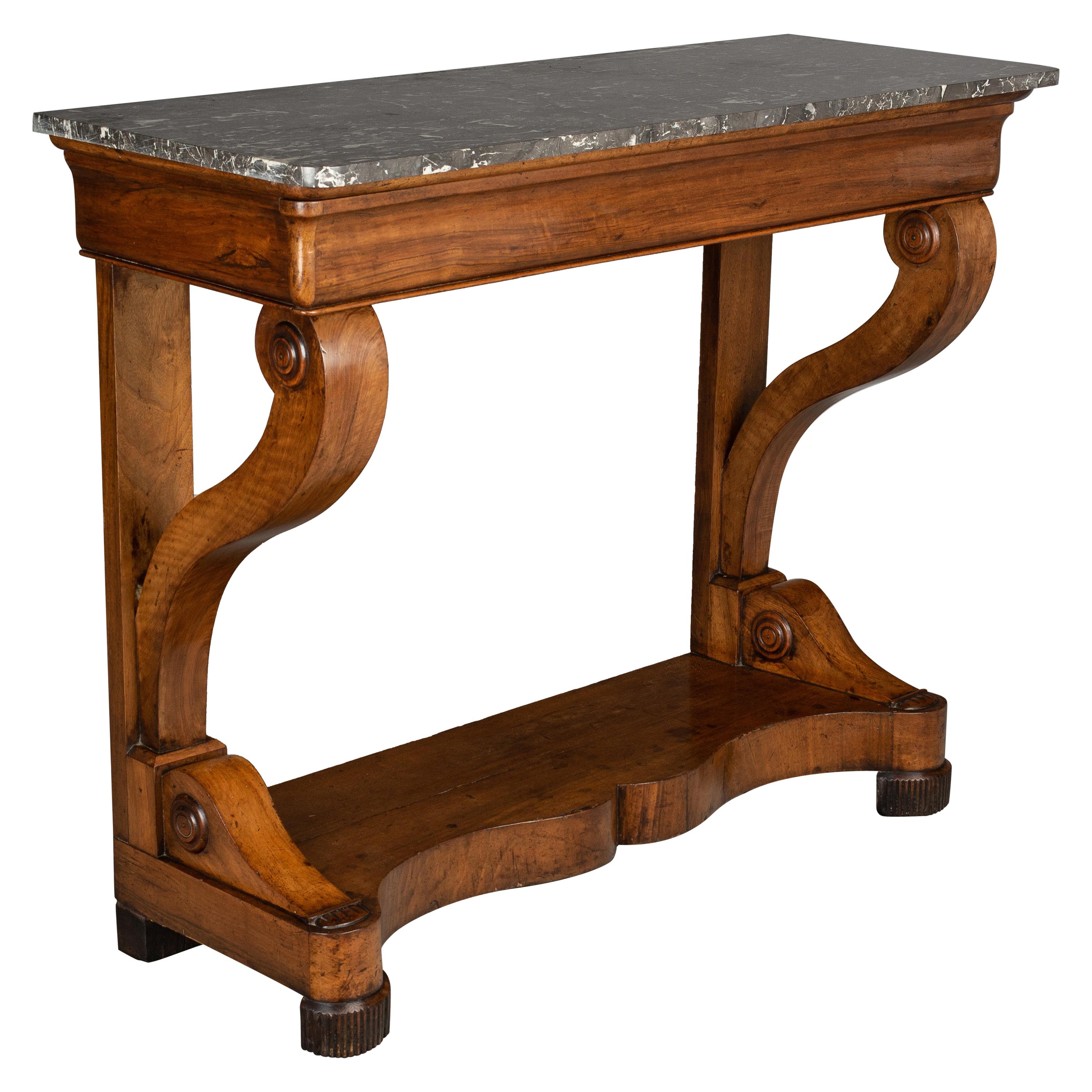 19th Century French Louis-Philippe Console at 1stDibs