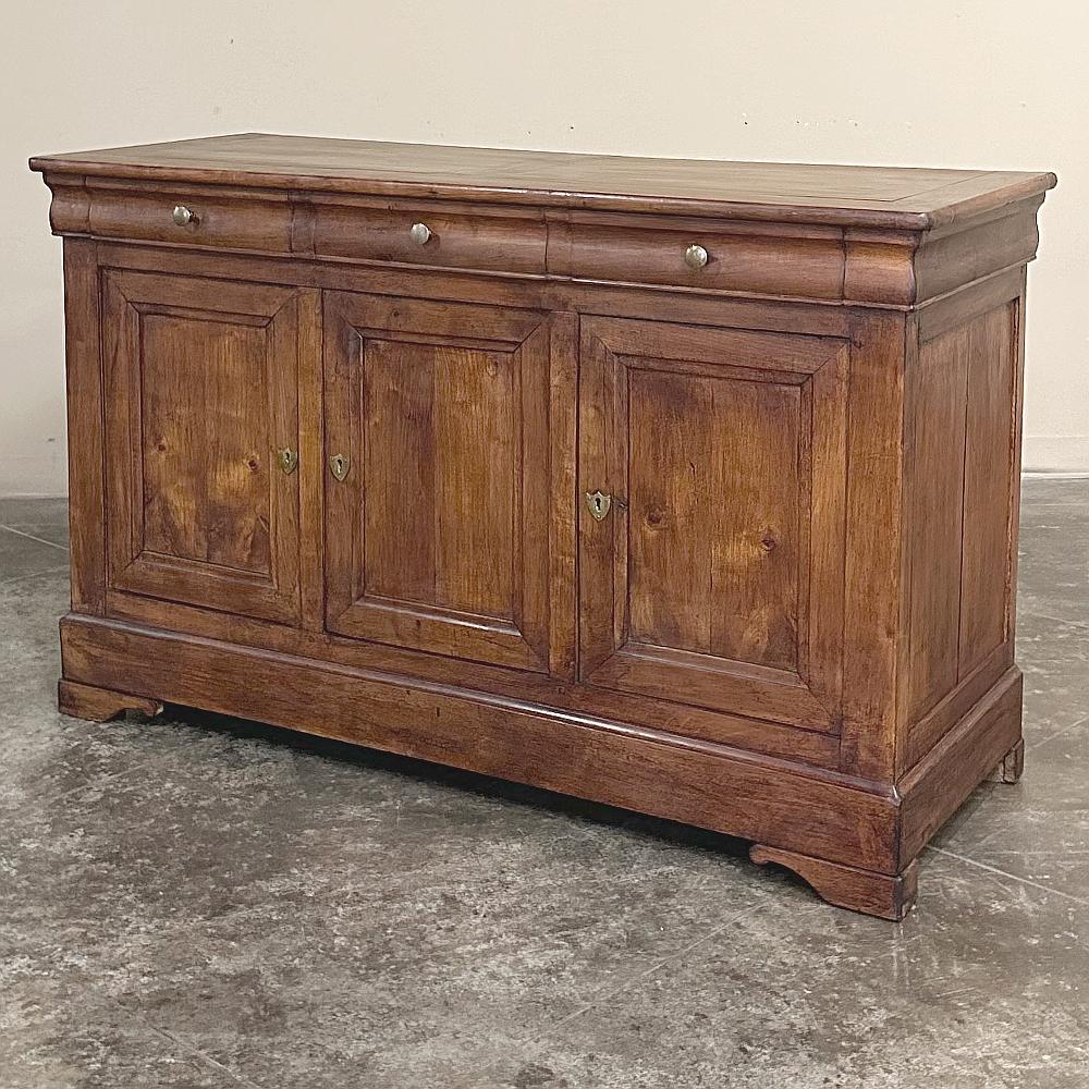 19th Century French Louis Philippe Period Cherrywood Buffet ~ Credenza ...