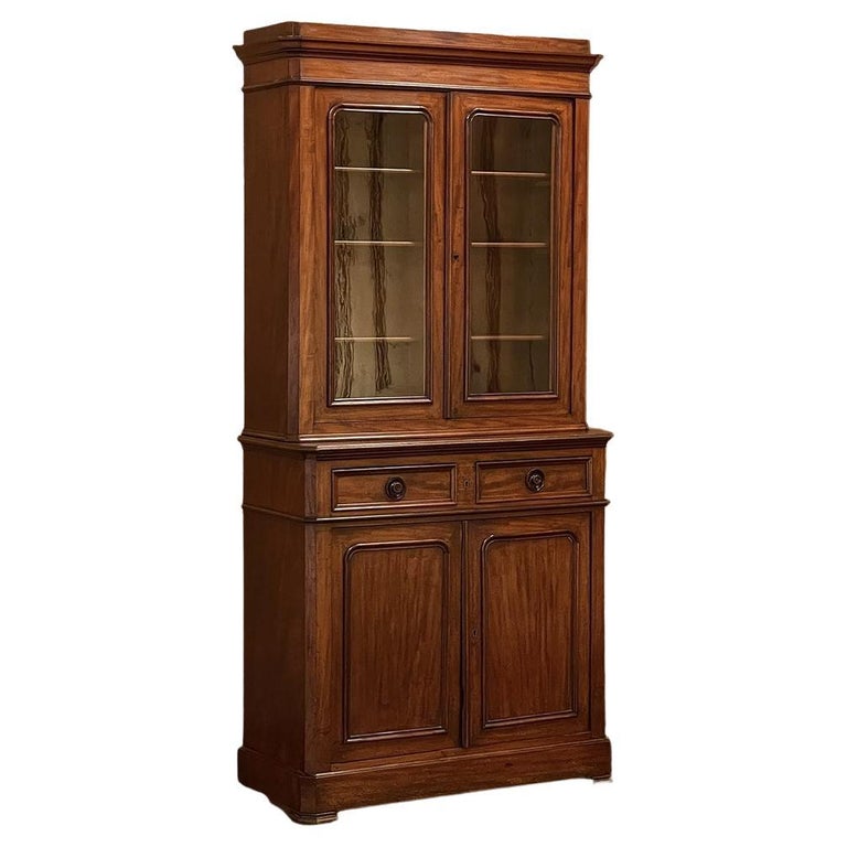 19th Century French Louis Philippe Period Mahogany Bookcase For Sale at ...