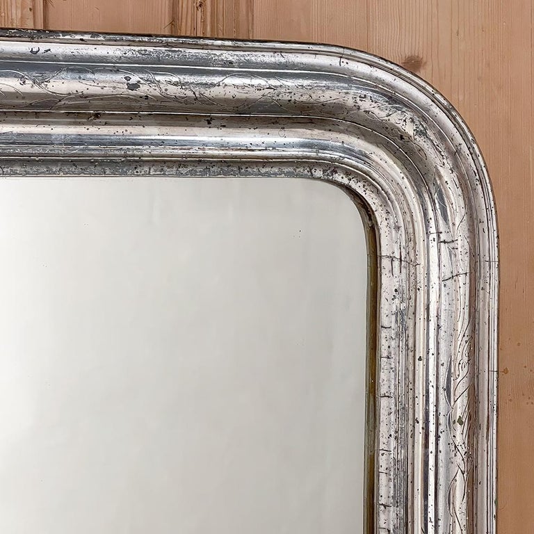 19th Century French Louis Philippe Period Silvered Mirror For Sale at ...