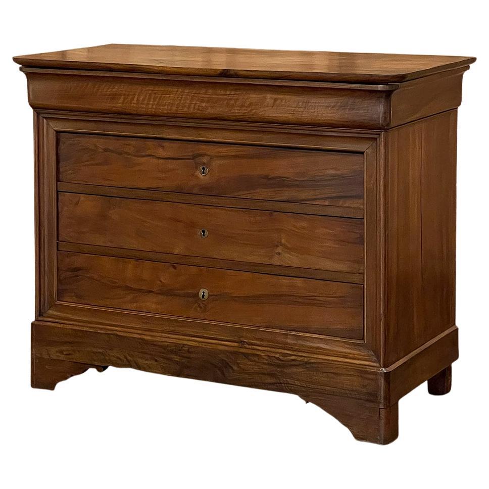 19th Century French Louis Philippe Style Bleached Walnut Commode with ...