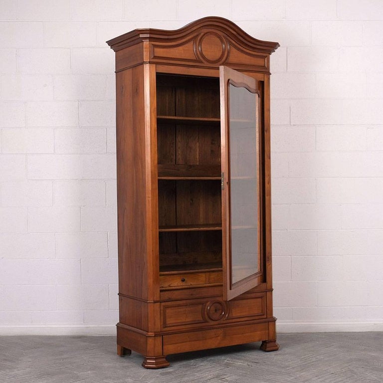 19th Century French Louis Philippe-Style Bookcase at 1stDibs