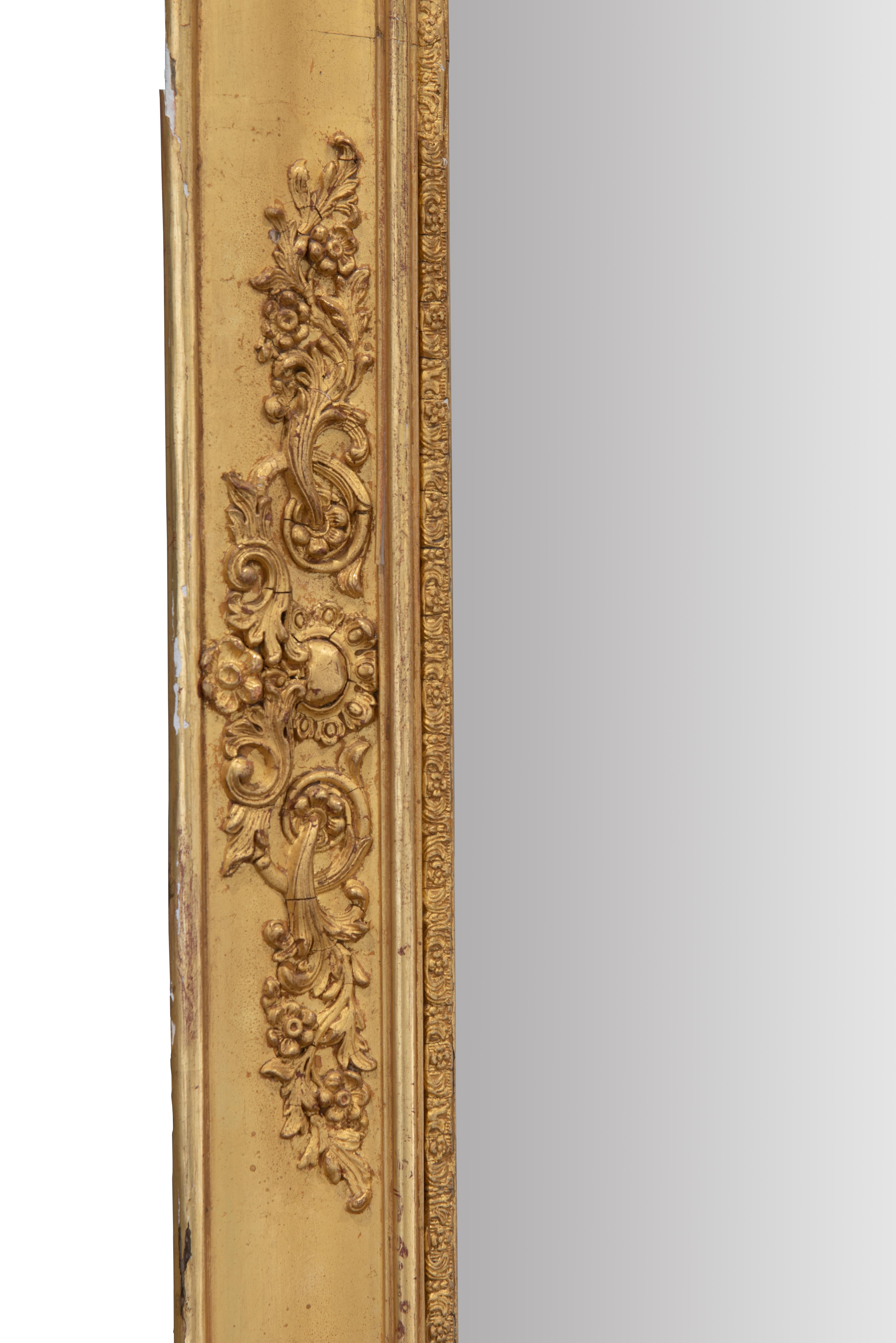19th Century French Louis XV Mirror For Sale at 1stDibs