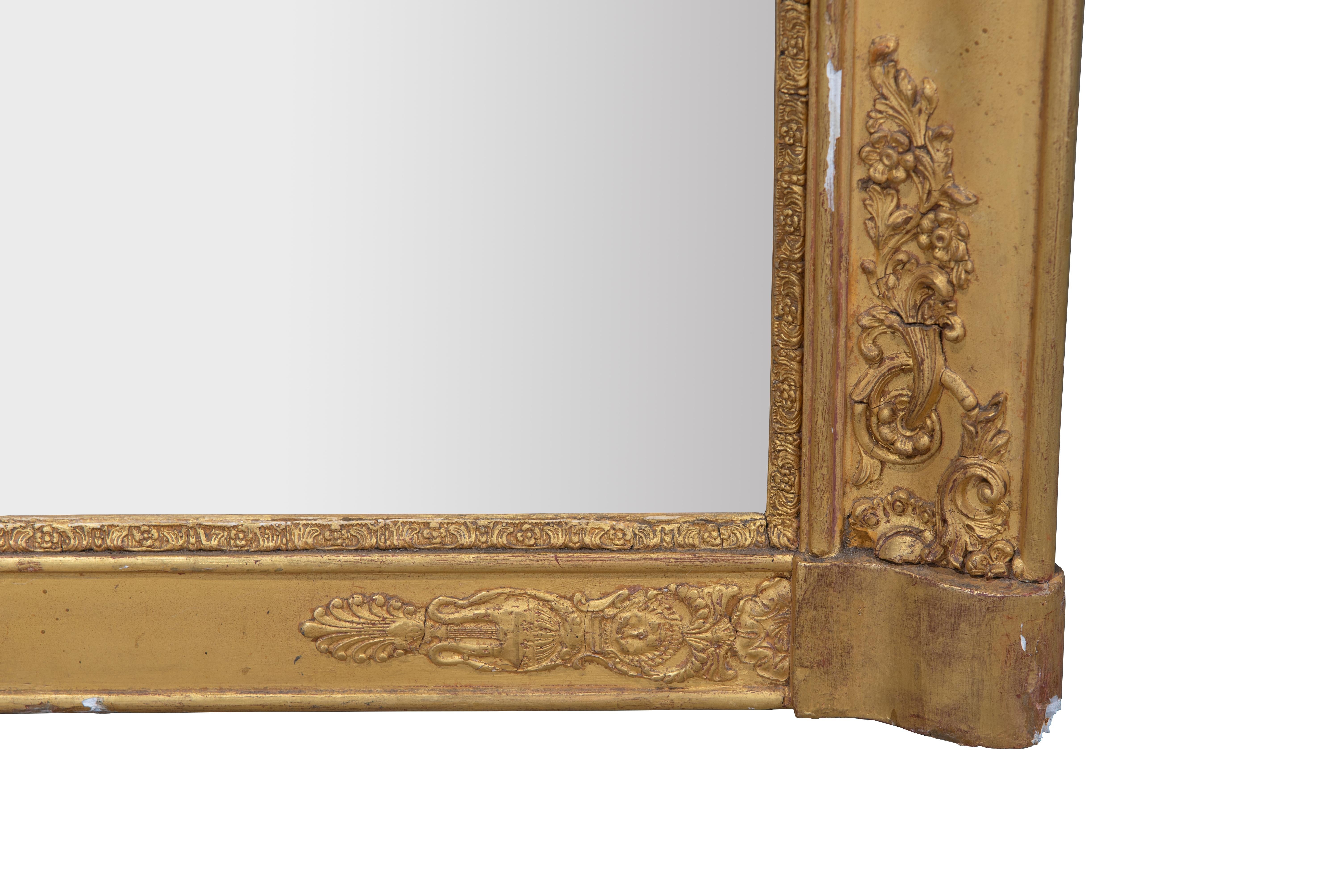 19th Century French Louis XV Mirror For Sale at 1stDibs
