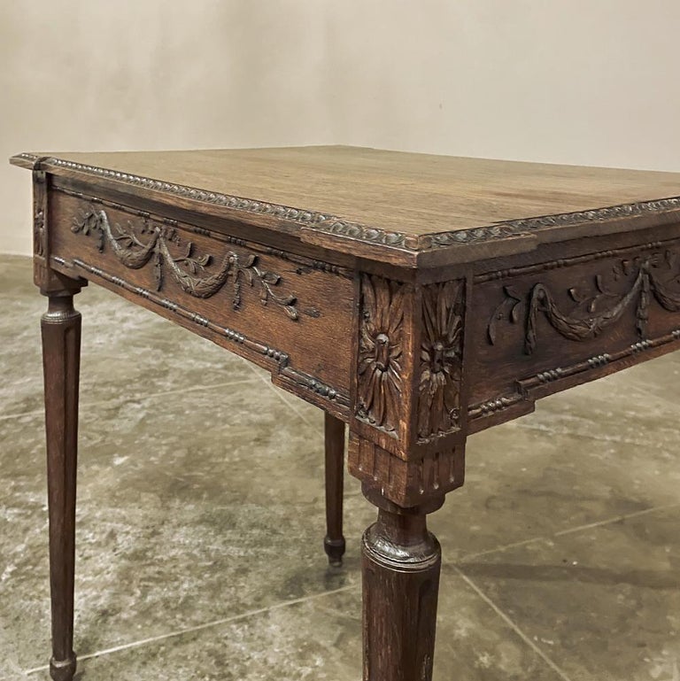 19th Century French Louis XVI End Table For Sale at 1stDibs