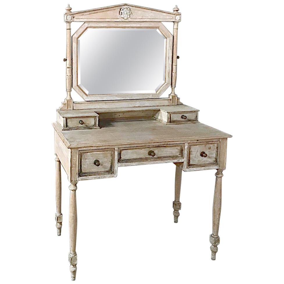 Vintage Country French Vanity at 1stdibs