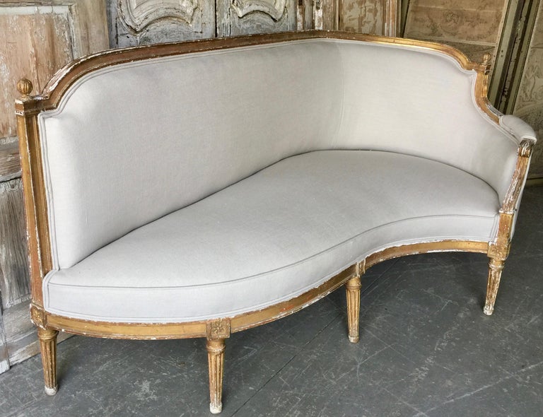 19th Century French Louis XVI Style Canapé at 1stDibs