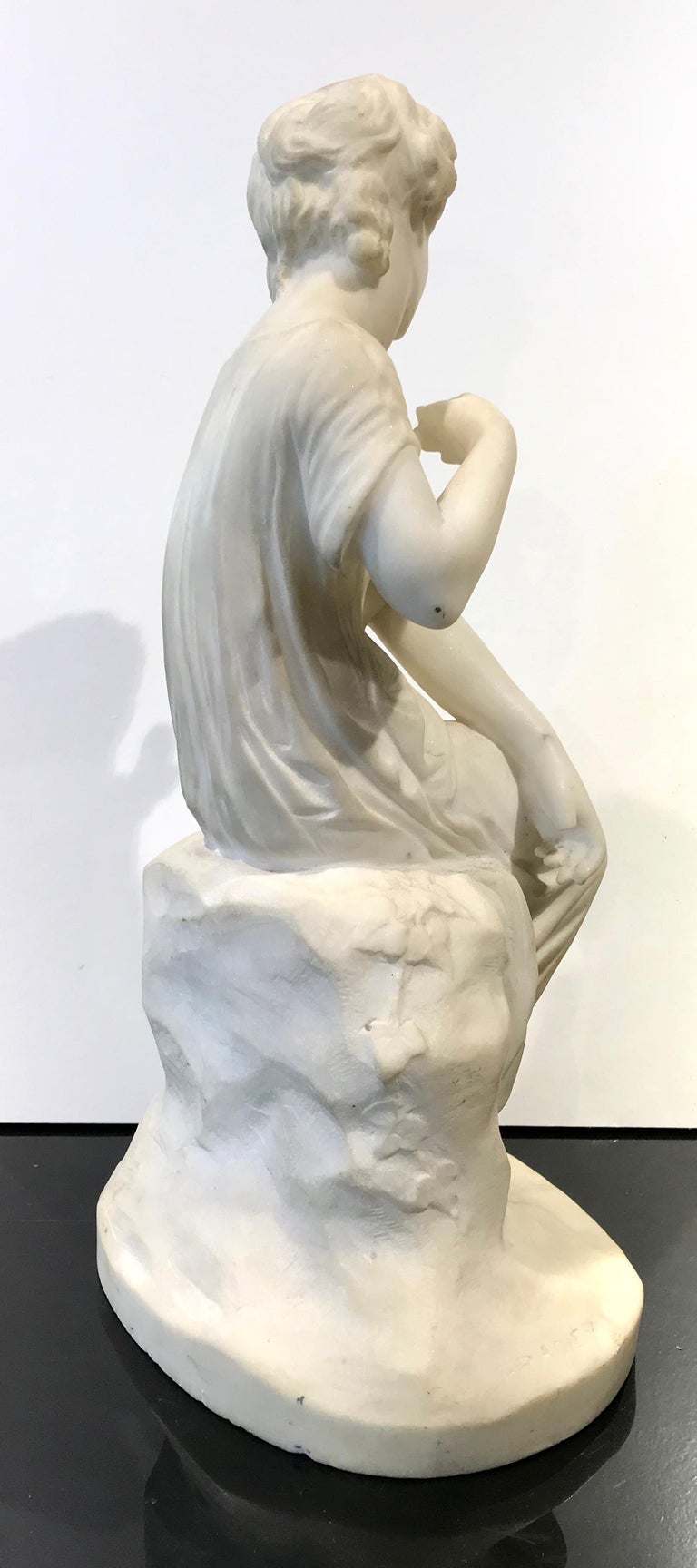 19th Century French Marble Sculpture of Psyche by James Pradier Signed ...
