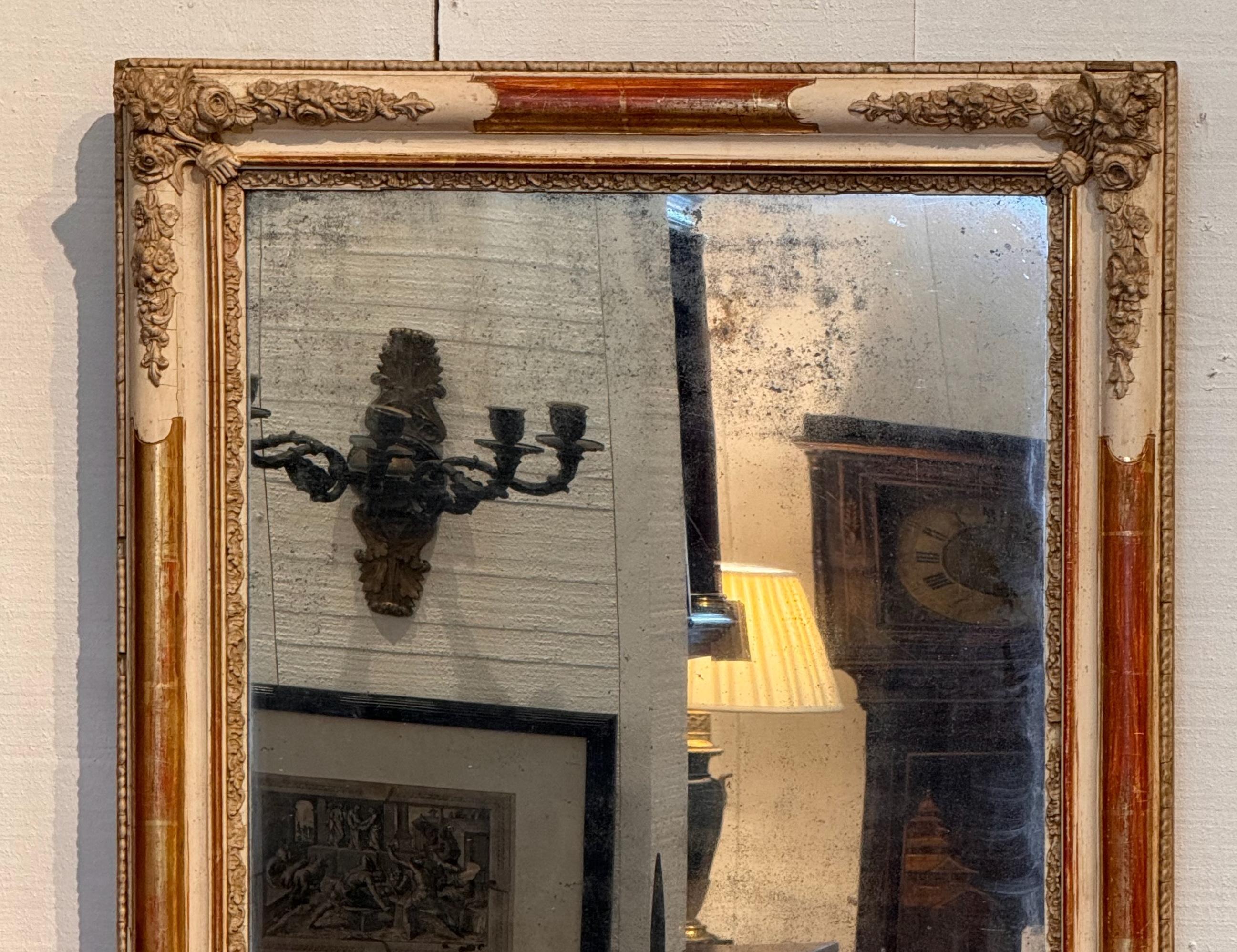 19th Century French Mirror For Sale at 1stDibs