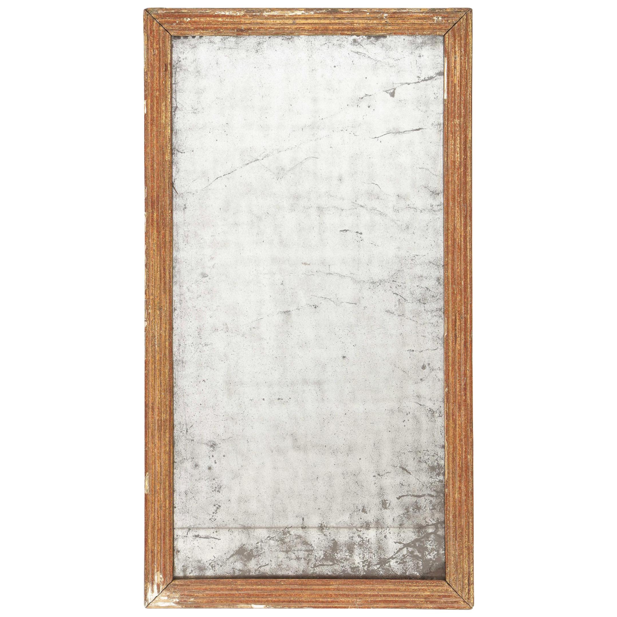 19th Century Reeded Mirror For Sale at 1stDibs