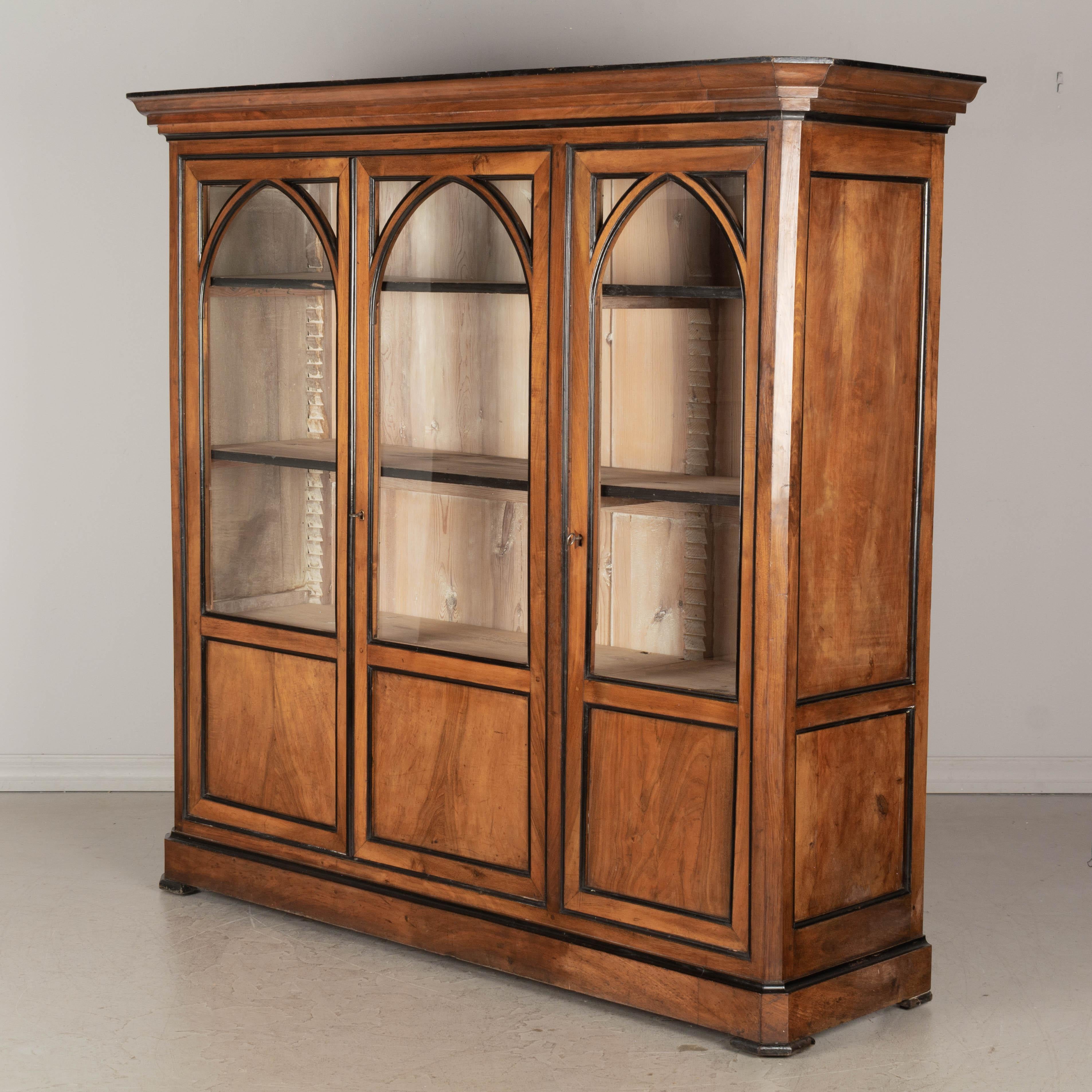 19th Century French Napoleon III Bibliotheque or Bookcase, a Pair For ...