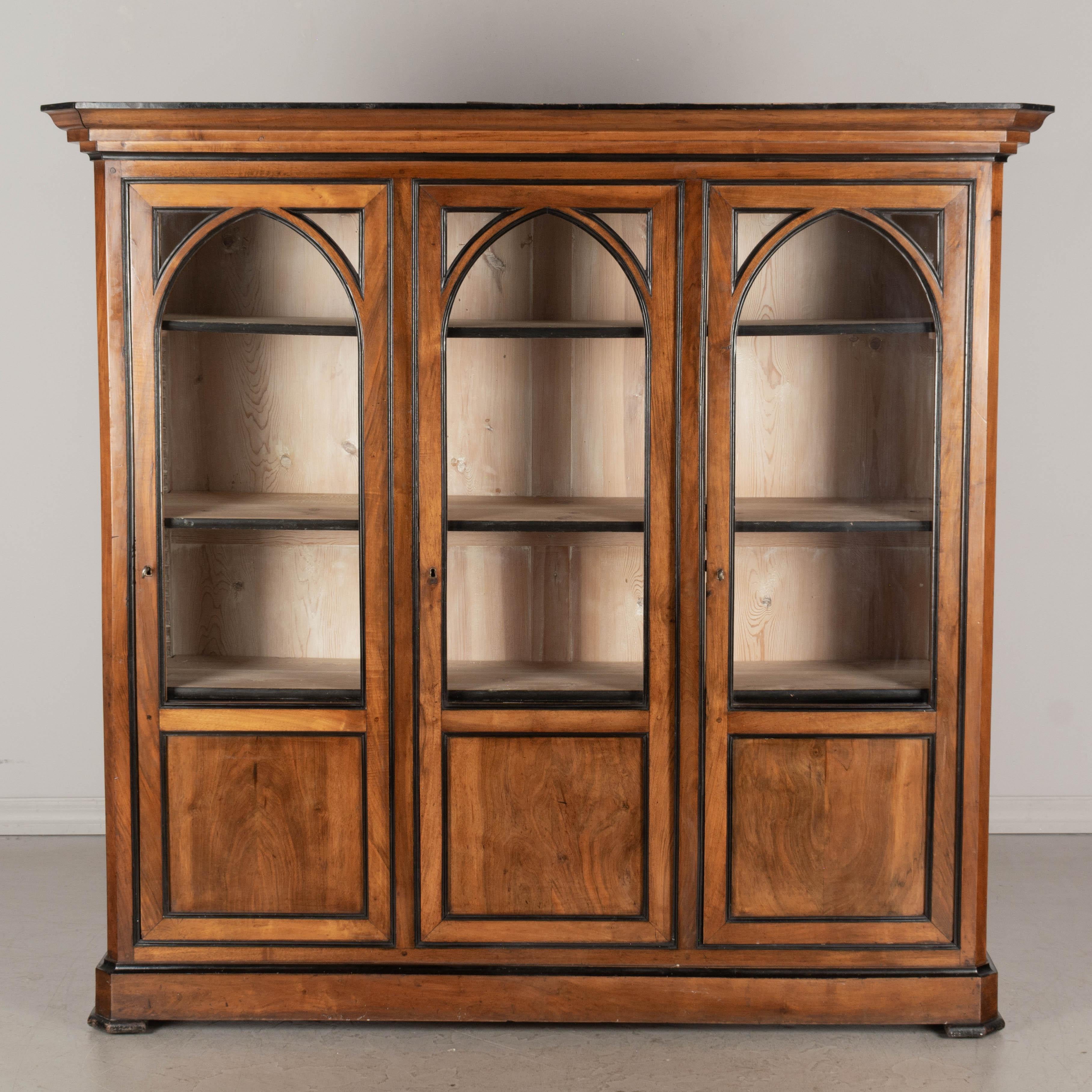 19th Century French Napoleon III Bibliotheque or Bookcase, a Pair For ...