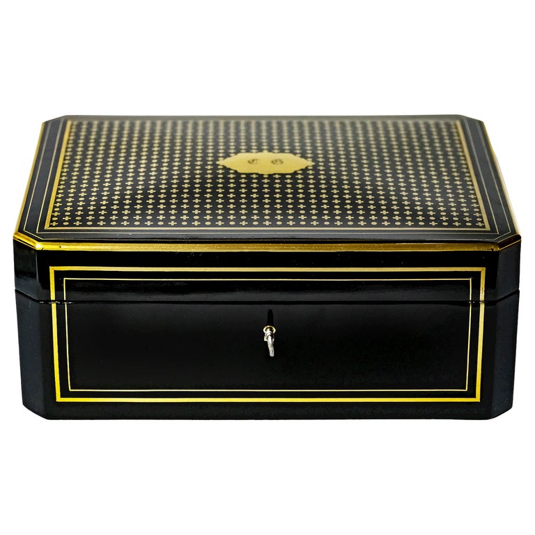 19th Century French Napoleon III / Boulle Box For Sale at 1stDibs