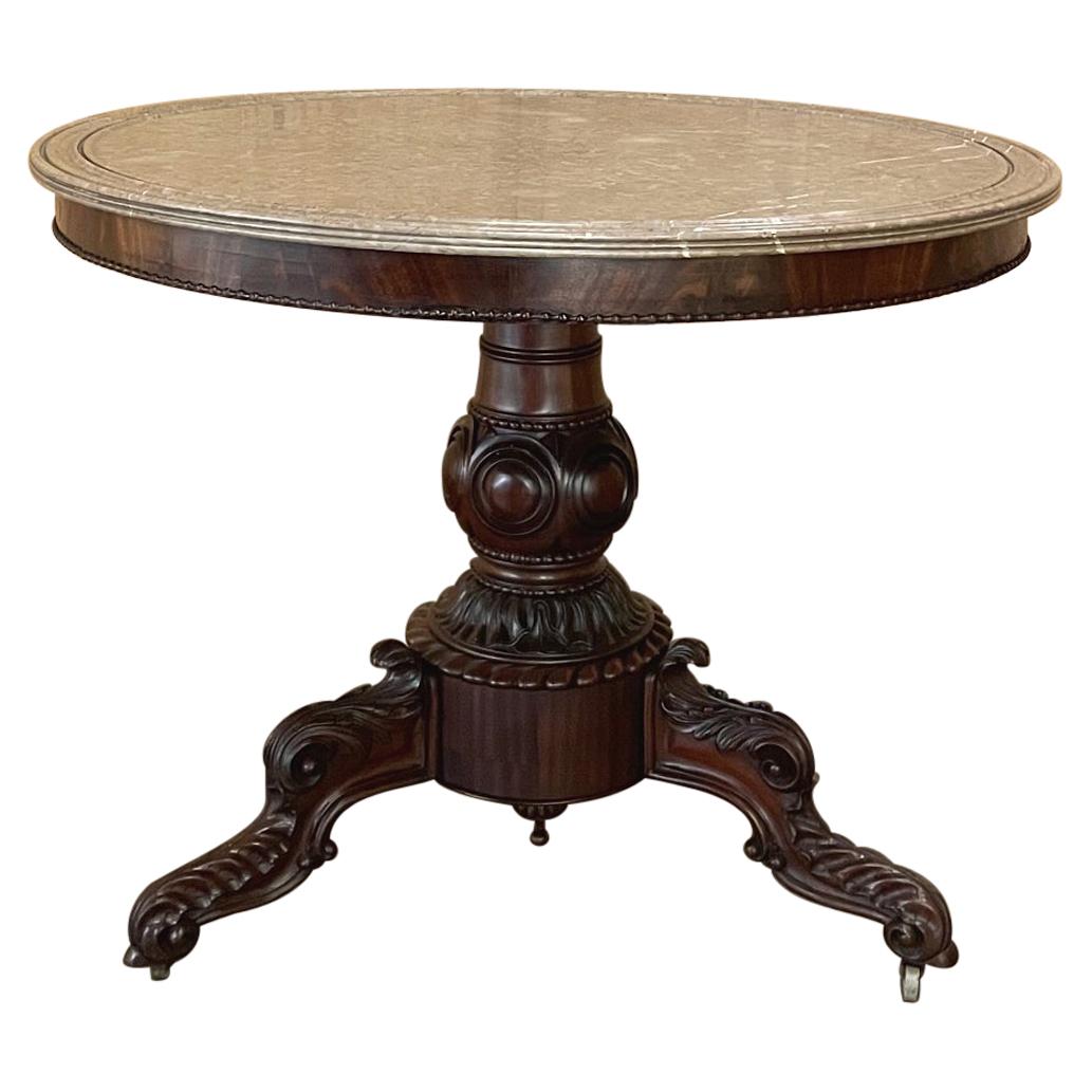 Italian 19th Century Napoleon III Period Center Table For Sale at 1stDibs