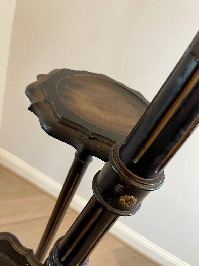 19th Century French Napoleon Sellette Tiered Etagere Stand For Sale at ...