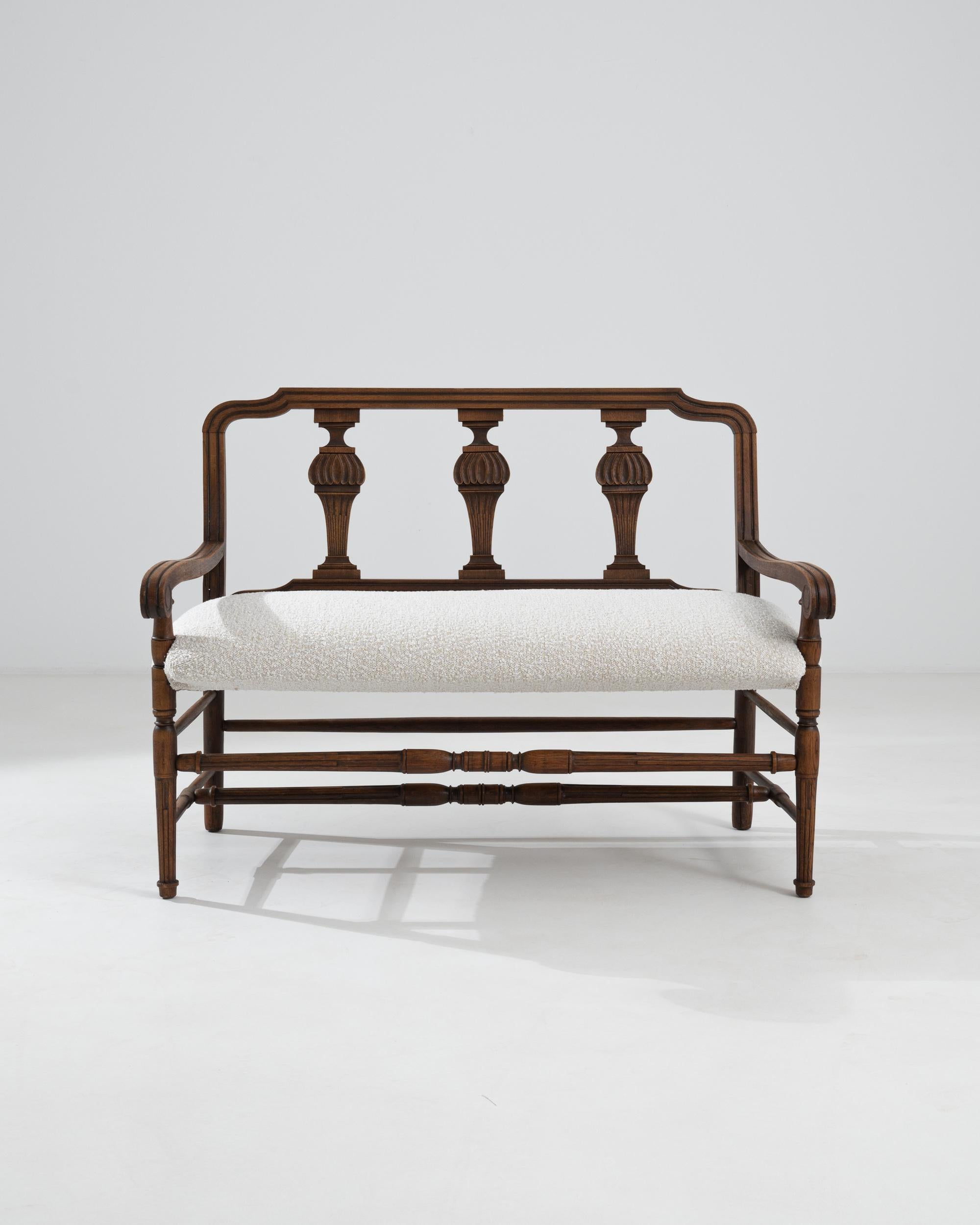 19th Century French, Neoclassical Settee at 1stDibs
