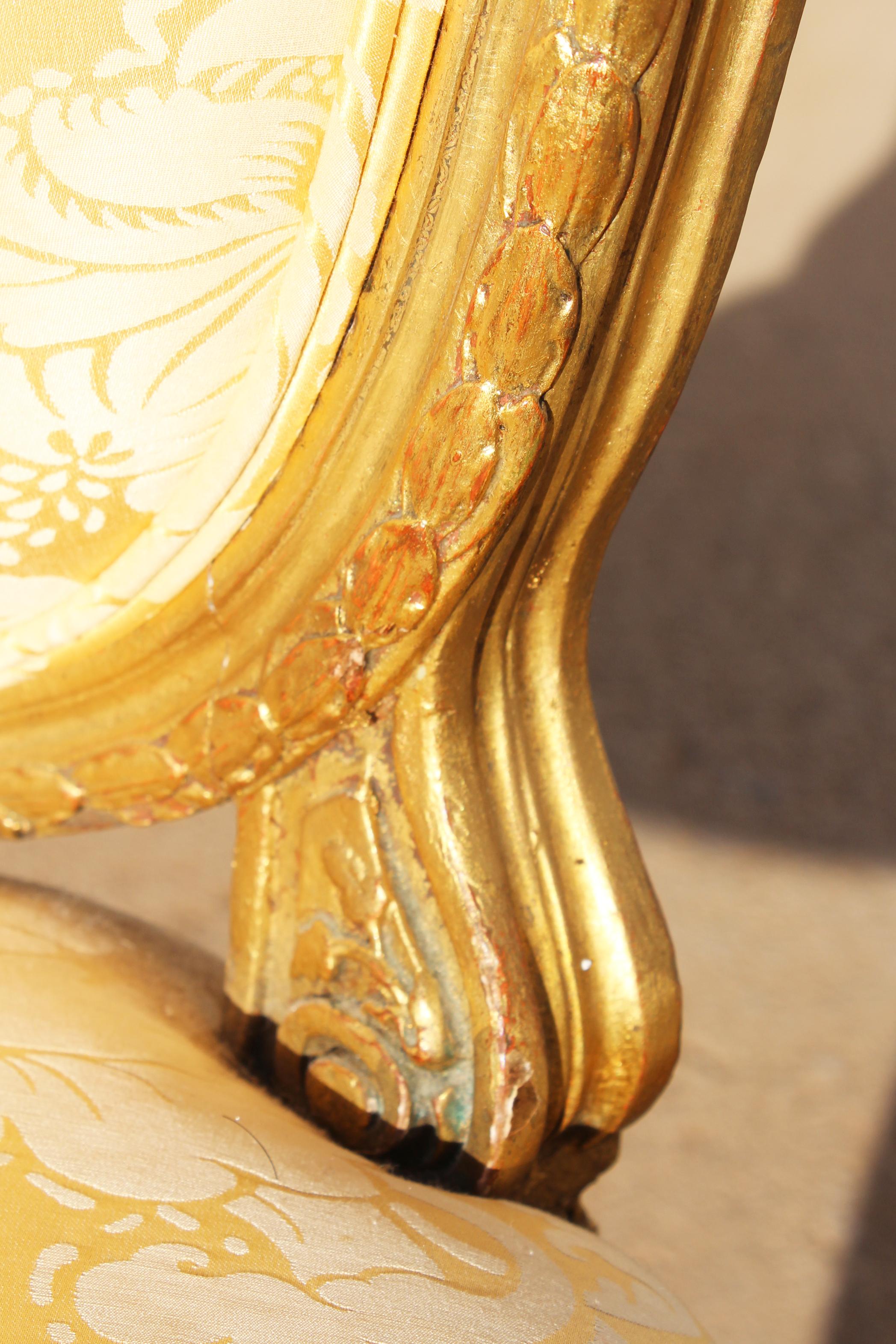 19th Century French Neoclassical Upholstered Chair For Sale at 1stDibs ...