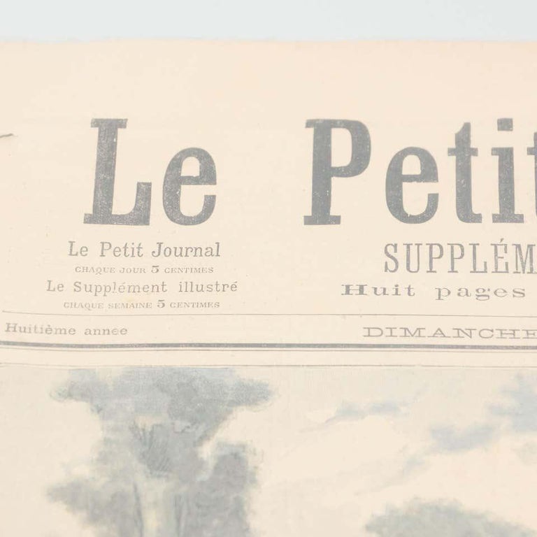 19th Century French Newspaper 'Le Petite Jounal', 1897 For Sale at 1stDibs