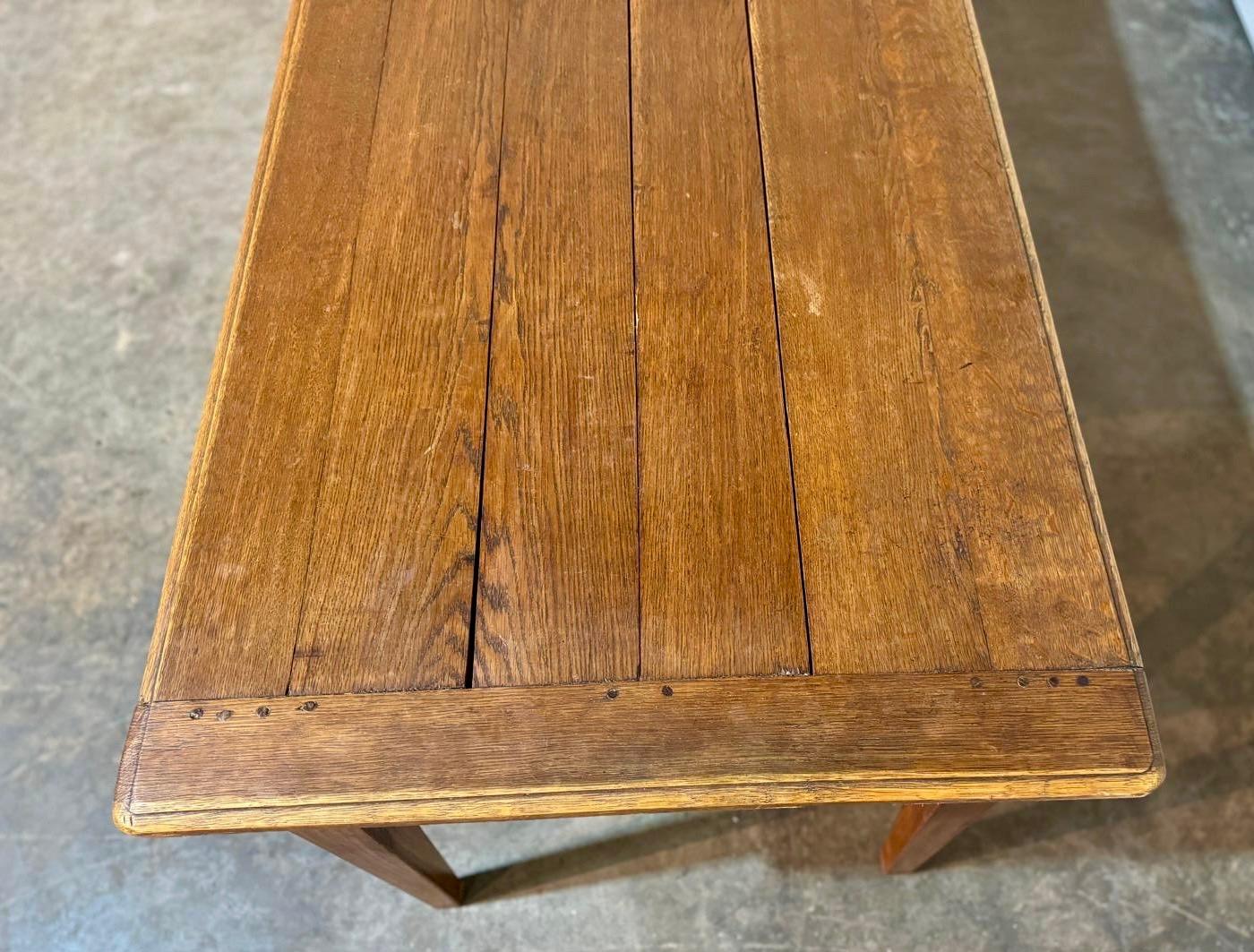19th Century French Normandy Farmhouse Dining Table For Sale at 1stDibs