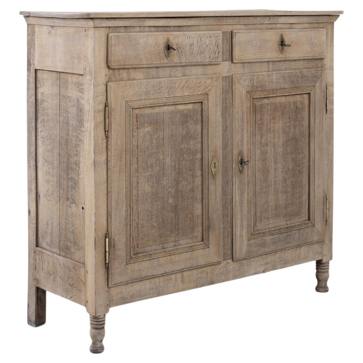 19th Century French Bleached Oak Buffet at 1stDibs