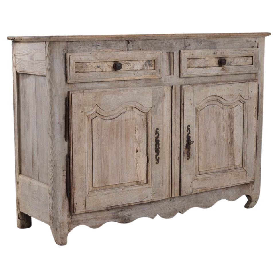 19th Century French Provincial Oak Buffet For Sale at 1stDibs