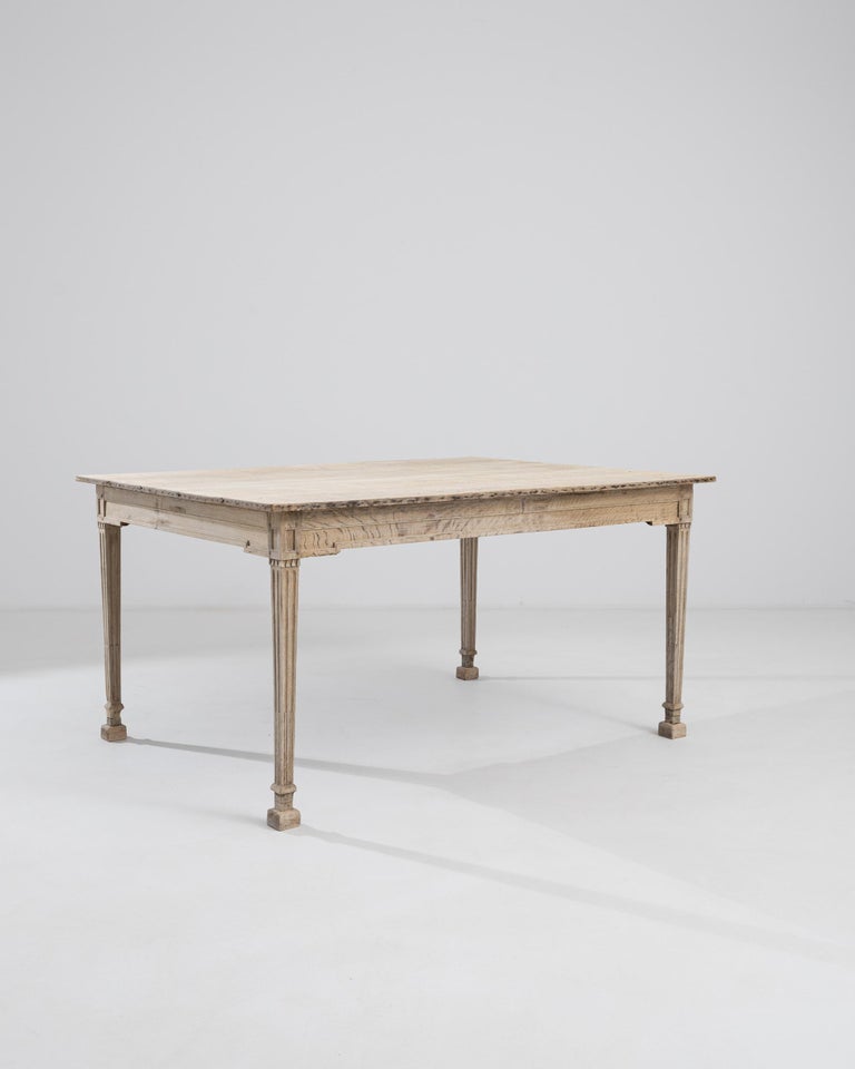 19th Century French Oak Table For Sale at 1stDibs