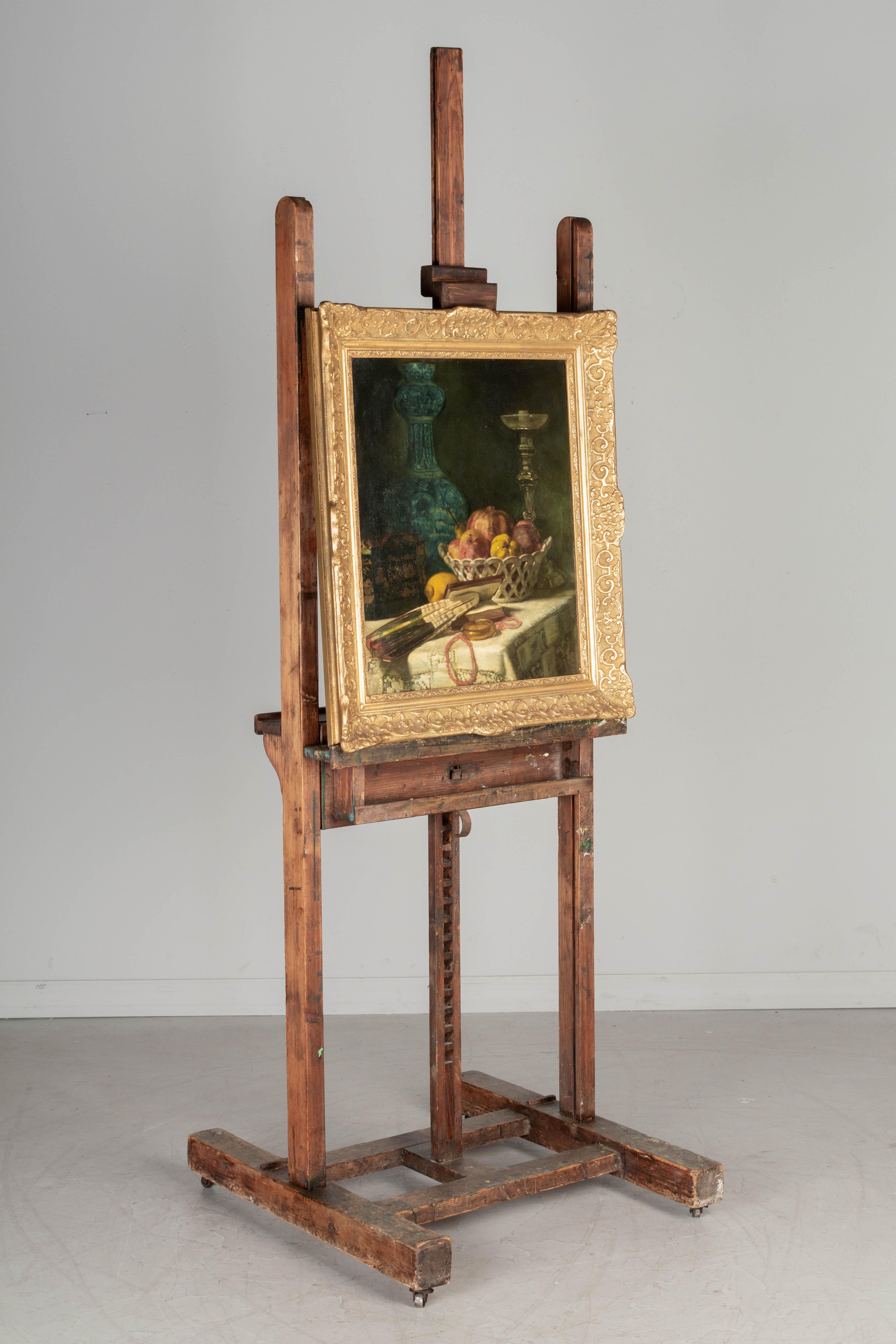 19th Century French Painter's Easel For Sale at 1stDibs