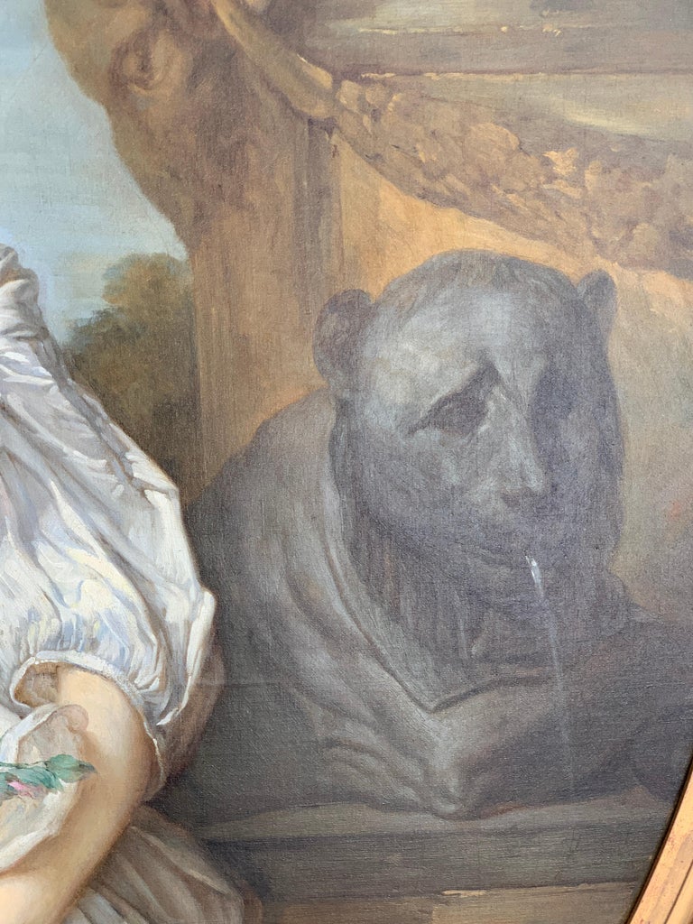 19th Century French Painting D'après Jean-Baptiste Greuze, the Broken ...