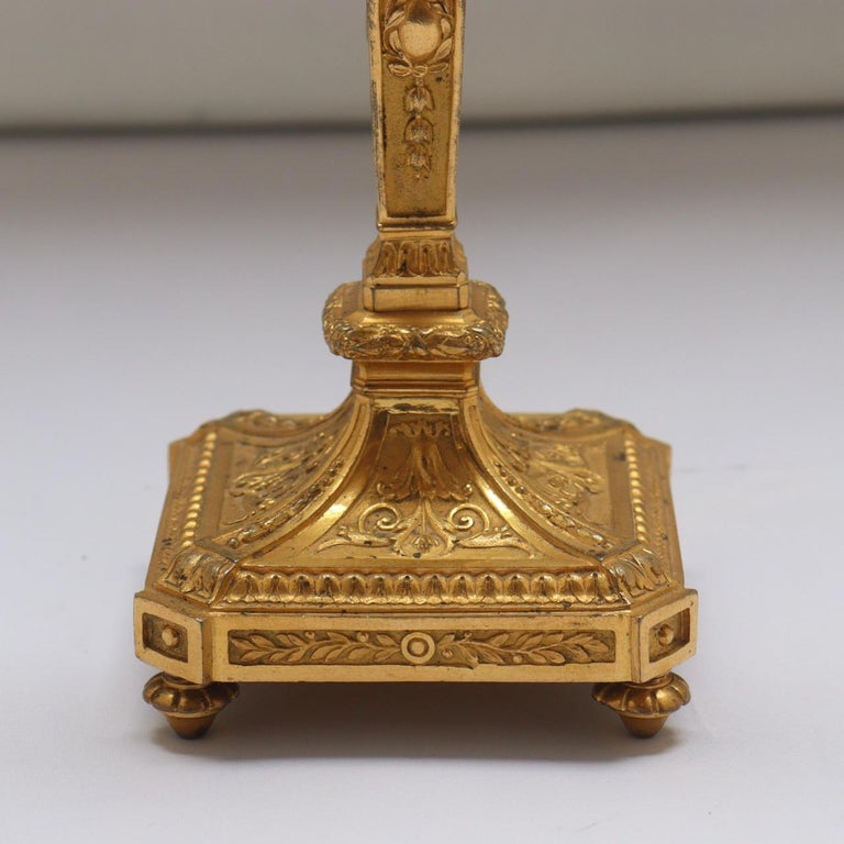 19th Century French Pair of Candlesticks For Sale at 1stDibs
