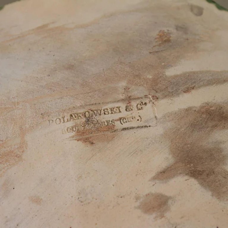 19th Century French Palissy Ware Plaque, circa 1889-1891 For Sale at ...