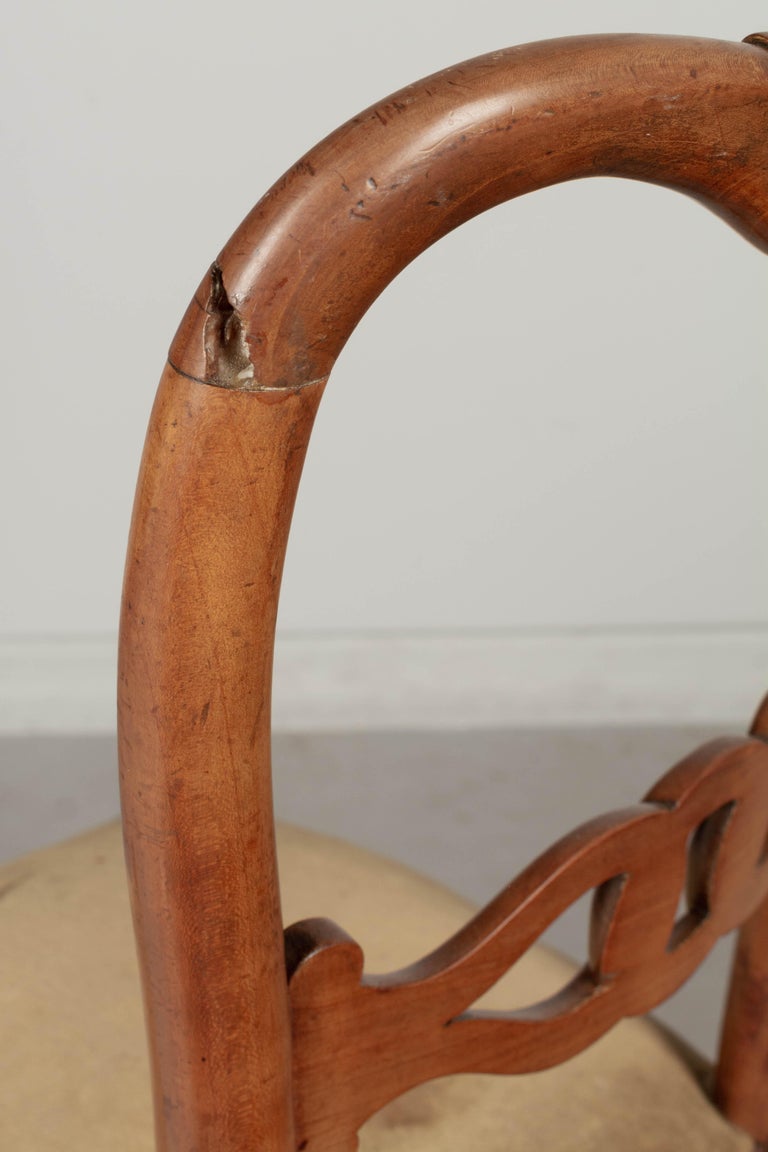 19th Century French Parlor Chairs, Set of four For Sale at 1stDibs