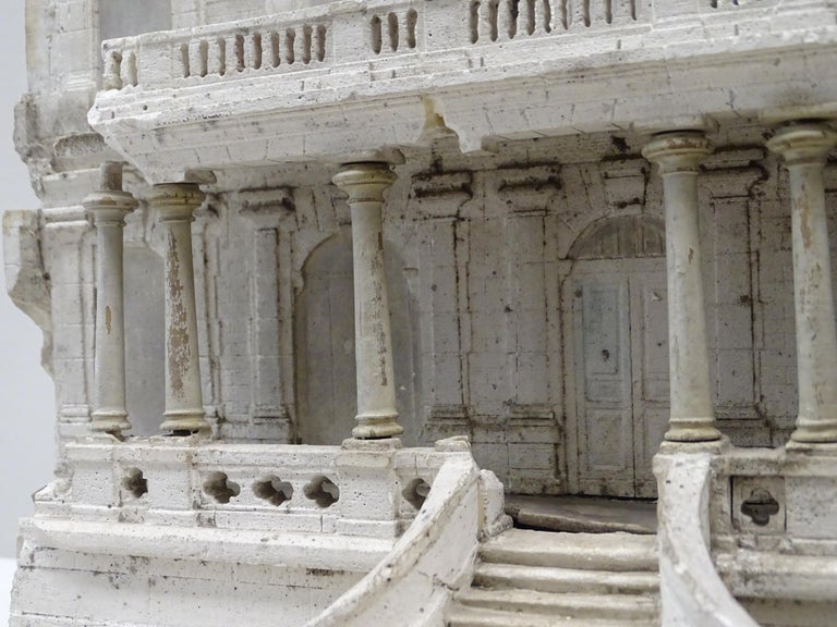 19th Century French Plaster Sculpture Chateau Castle Model For Sale at ...