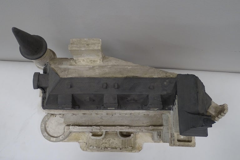 19th Century French Plaster Sculpture Chateau Castle Model For Sale at ...