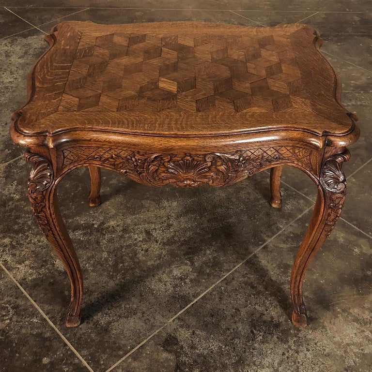 19th Century French Regence Carved End Table For Sale at 1stDibs